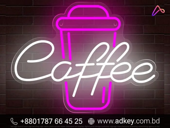 Neon Sign and acrylic sign board BD