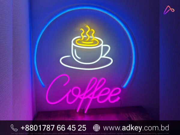 Neon Light for Shop, Cafes, and Billboard in BD